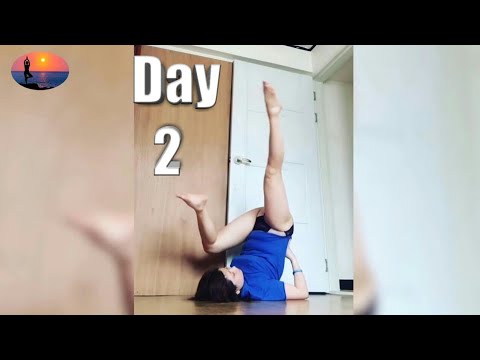 Hot Yoga Beautiful Movement Splits stretch Legs day 2 - YouTube