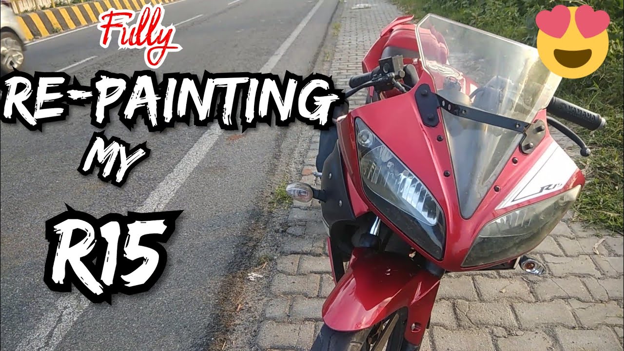 R15 repaint 😍 yes ! Yamaha - YouTube