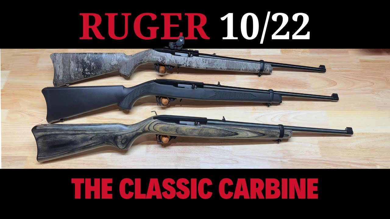 Ruger 10/22: The Legendary Plinker & All-Around Fun Rifle! - YouTube