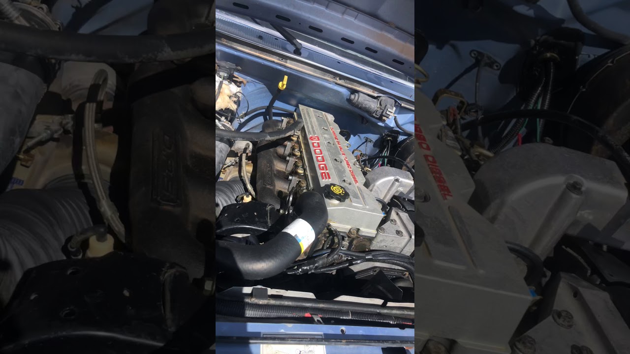 Ford Cummins swap - YouTube