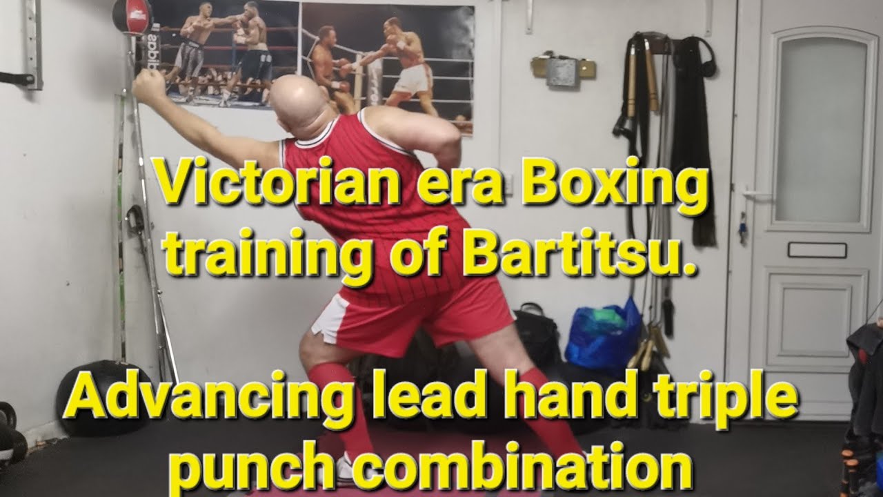 Advacing triple punch. Victorian era Bareknuckle boxing for self ...