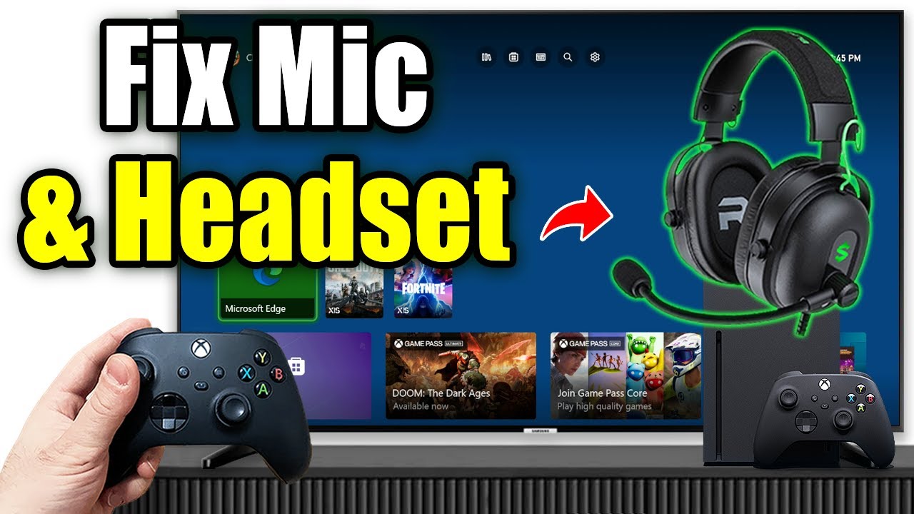 How To Fix Mic & Headset Not Working on Xbox Series X|S - Easy Guide ...