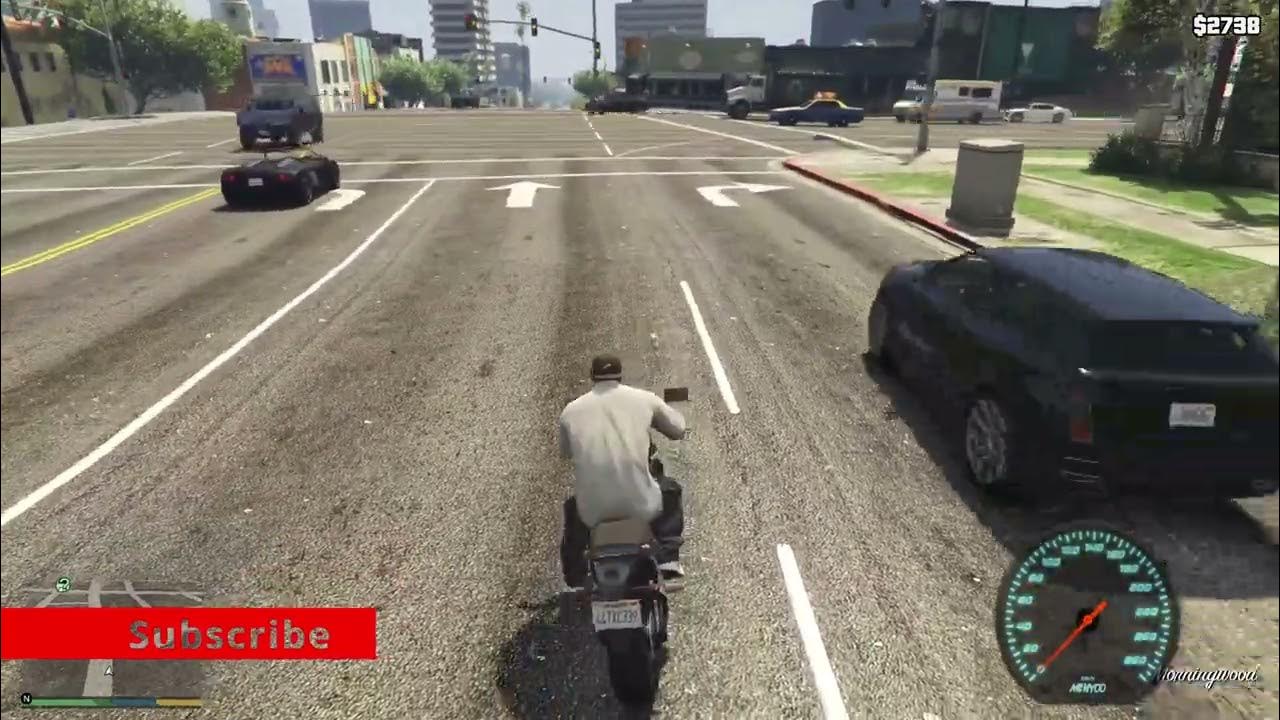 gta v gta 5 bike gameplay - YouTube