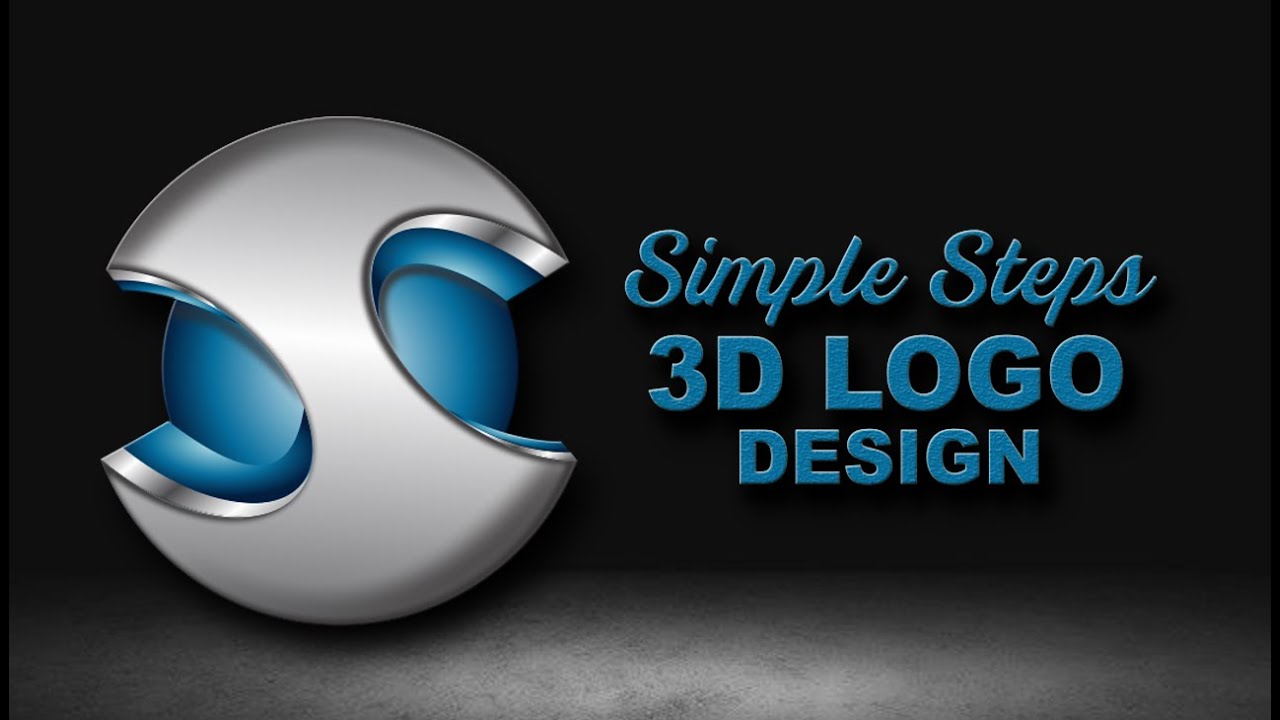 How to Create amazing 3D Logo Easy steps #Fiverr #Online Earning ...