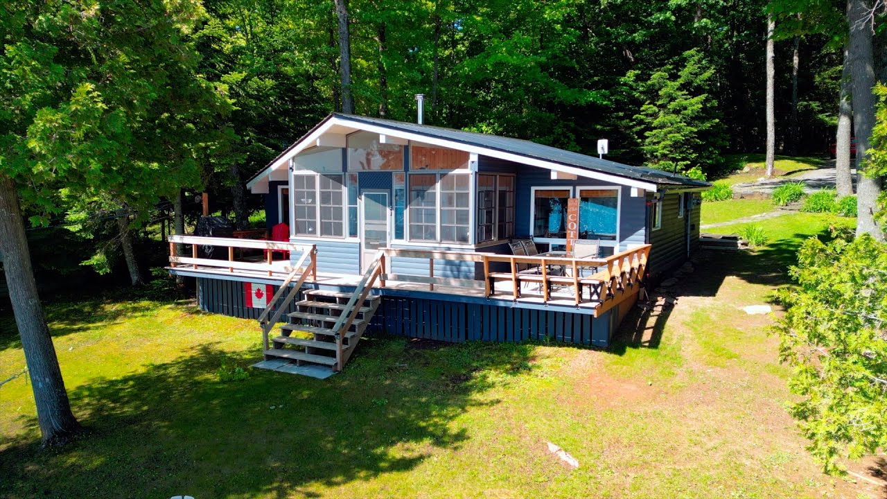 43 Curlew Lane North Kawartha Chandos Lake - YouTube