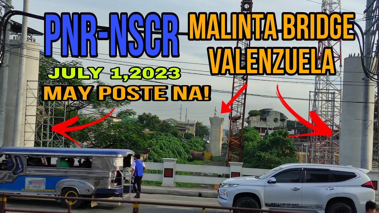 PNR-NSCR MALINTA BRIDGE VALENZUELA JULY 1,2023 | Pinustehan na! - YouTube