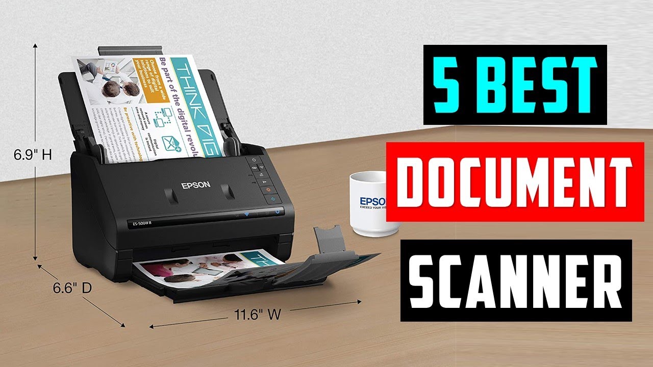 Best Document Scanner 2023 | Top 5 Epson Document Scanner [ Buyer's ...