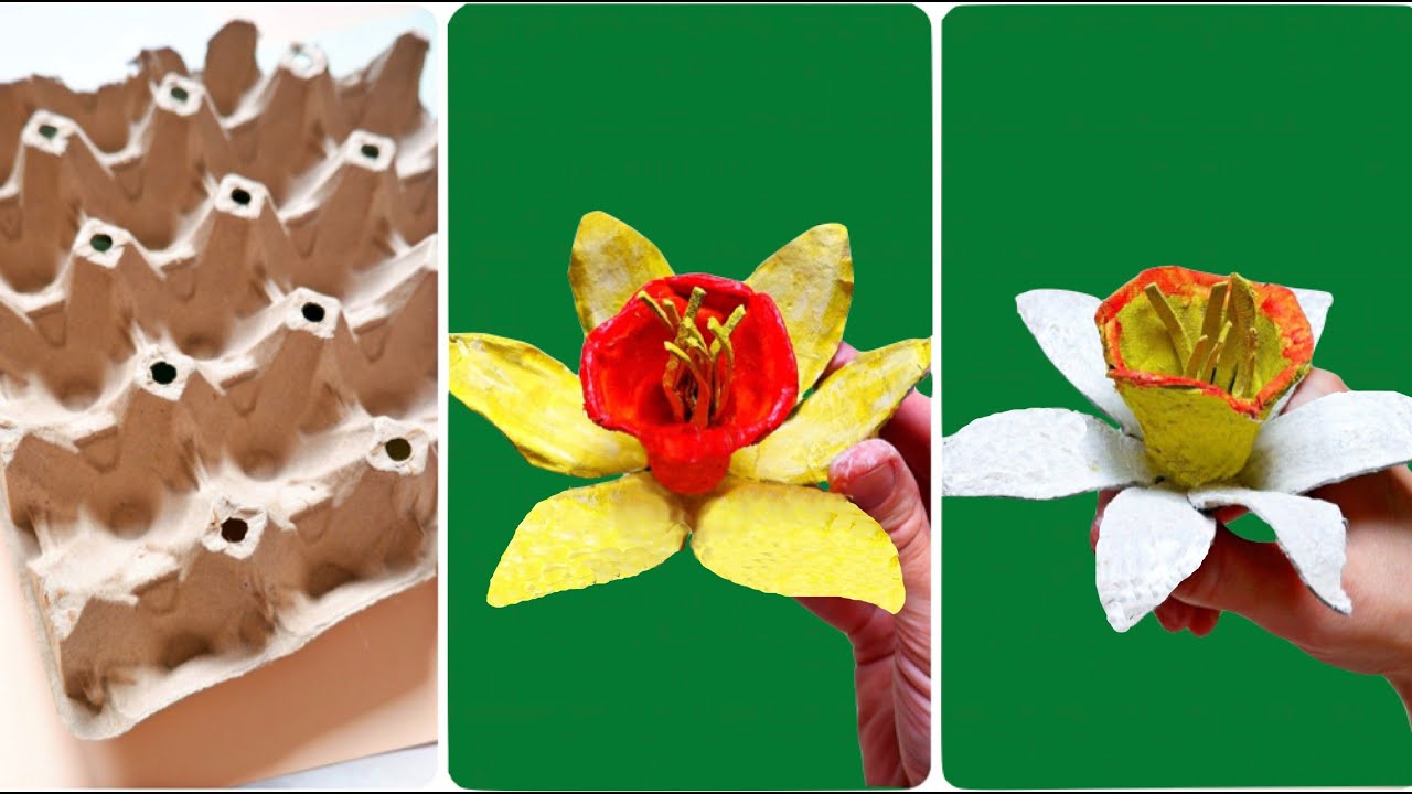 Egg Carton Daffodil Egg Tray Craft Ideas Egg Boxes Flower Tutorial egg-carton-daffodil-egg-tray-craft-ideas-egg-boxes-flower-tutorial