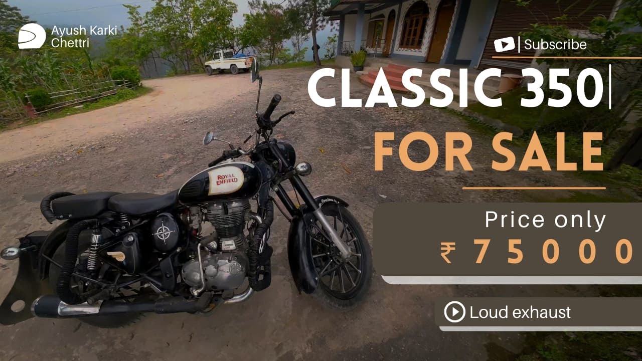 Second Hand Classic 350 for Sale ₹75,000 | Excellent Condition | Custom ...