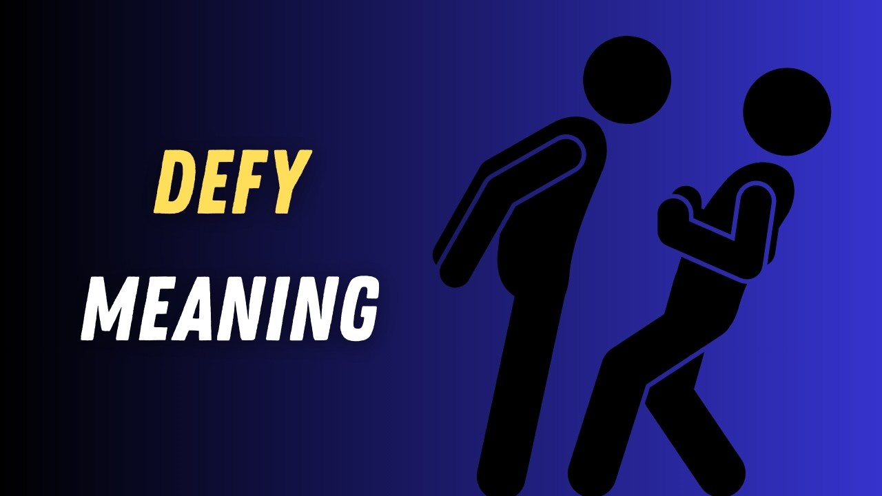 Defy Meaning in English | Defy Explained Simply with Examples - YouTube