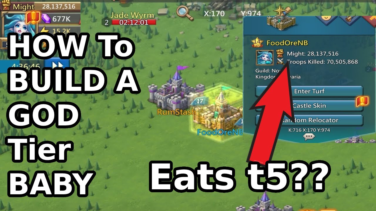 HOW TO MAKE A GOD TIER 30M ACCOUNT THAT EATS T5! BABY TRAP ACCOUNT ...