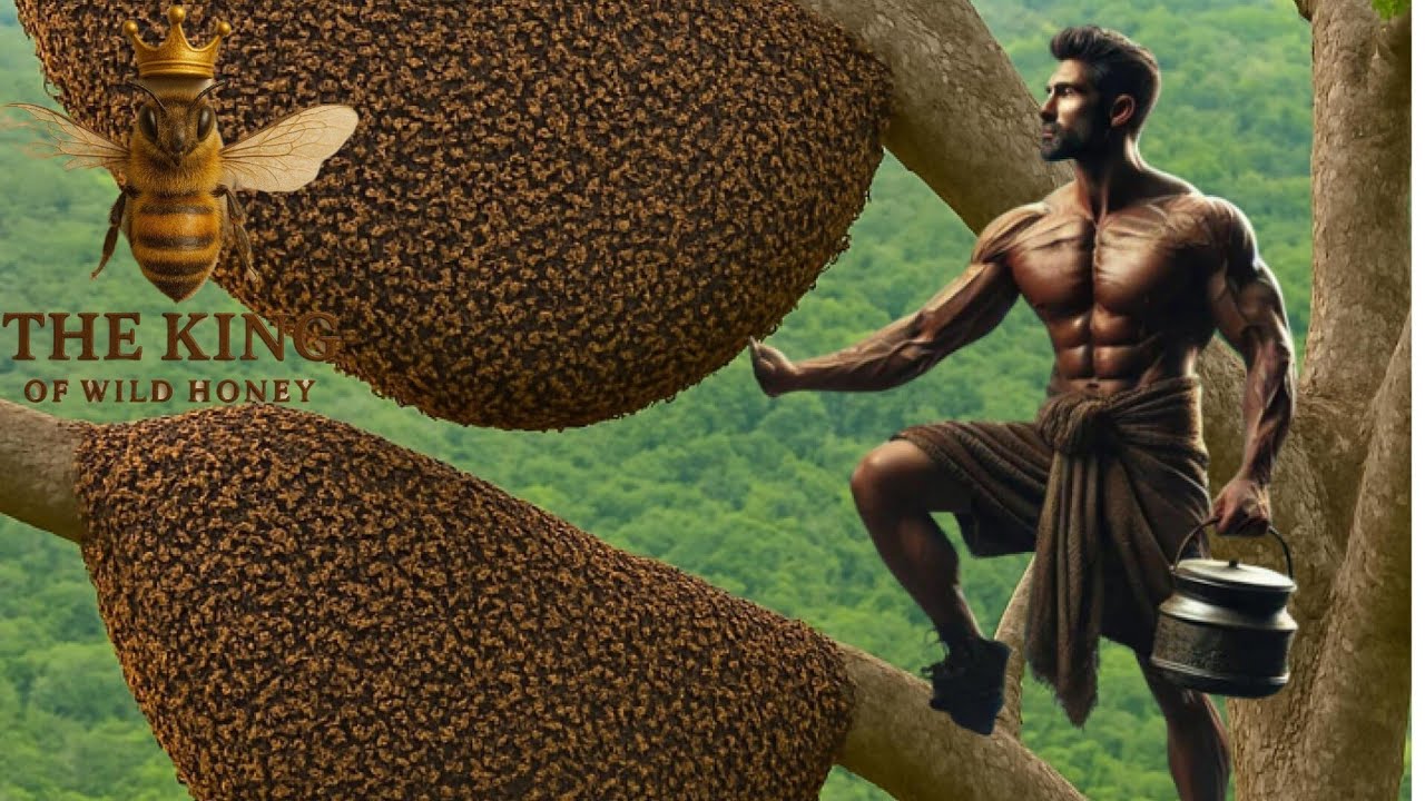 Insane Challenge Collecting Wild Honey from a 70m Tall Tree – The World ...