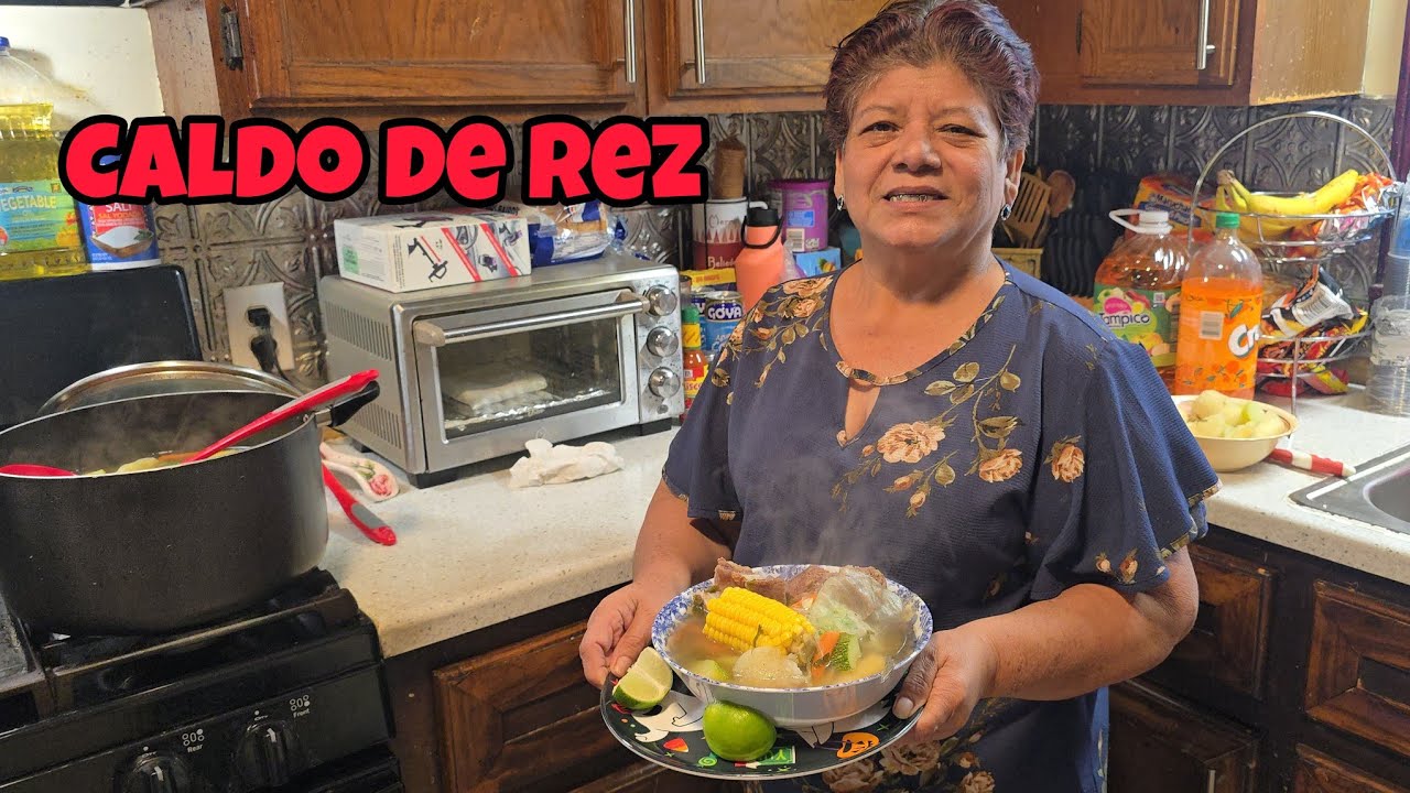 Rico caldo de rez #houston #el salvador ##sonsonate #viral - YouTube