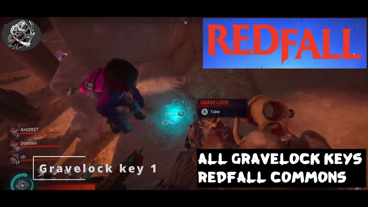 All Gravelock Keys in Redfall Commons - Collectable Guide - YouTube
