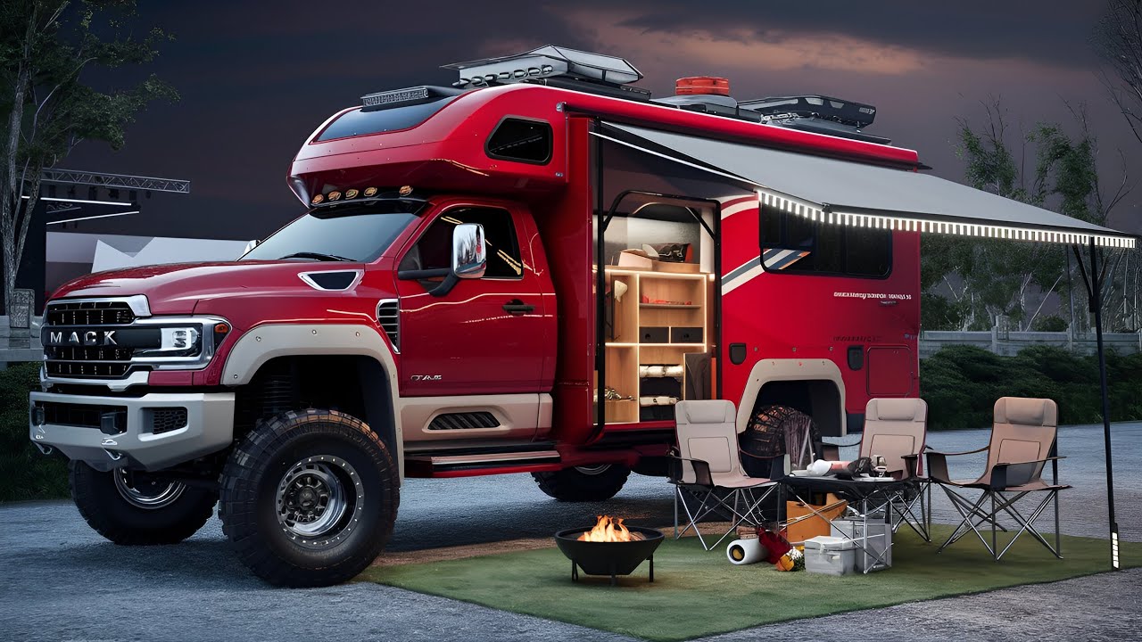 This $1 Million RV Will Blow Your Mind! | 2025 Mack Motorhome - YouTube