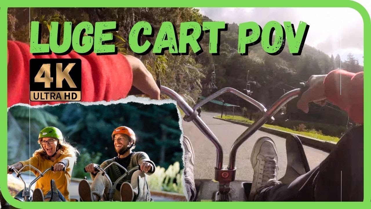 New Zealand Rotorua Forest LUGE -Adventure - silent walk through - YouTube