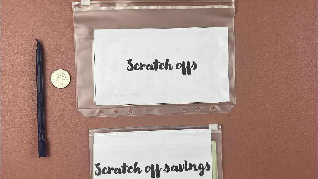 Scratch and Save || Last minute gifts || Cash Envelopes - YouTube