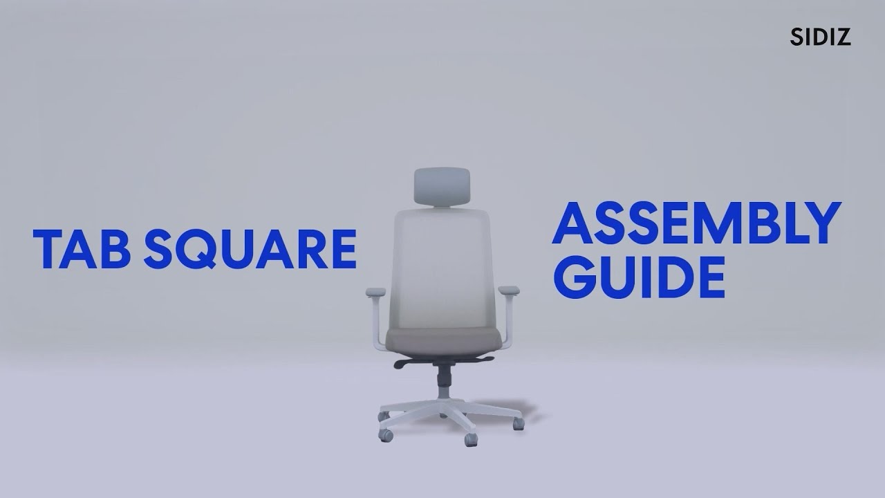 [SIDIZ] ASSEMBLY GUIDE - TAB SQUARE - YouTube