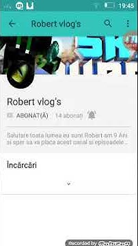 Promovare lui Robert Vlog's - YouTube