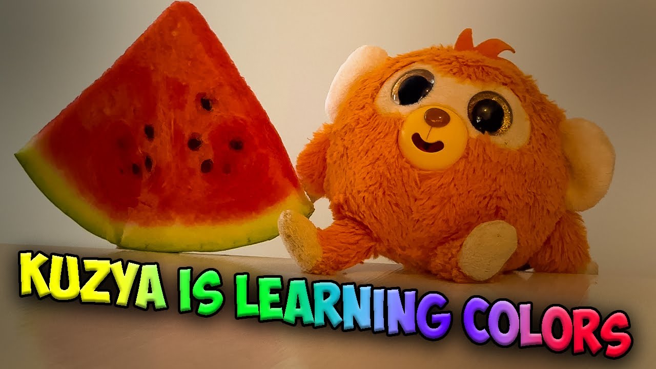 Kuzya is studying colors - YouTube