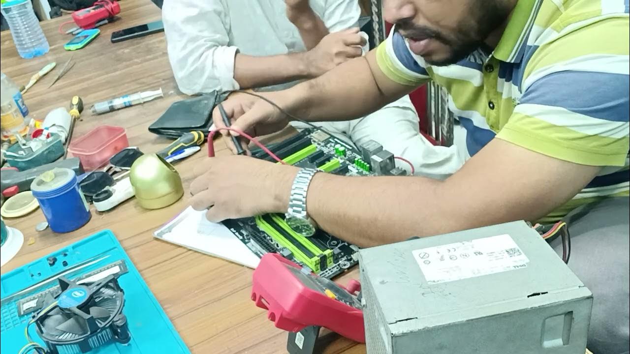 DESKTOP MOTHERBOARD POWER SEQUENCE PART 1 - YouTube