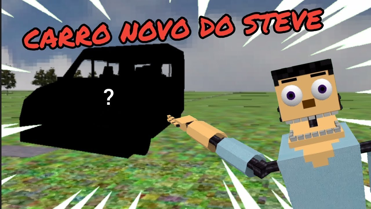 STEVE *FINALMENTE* GANHOU UM CARRO!! - Historinhas do Steve (animação ...