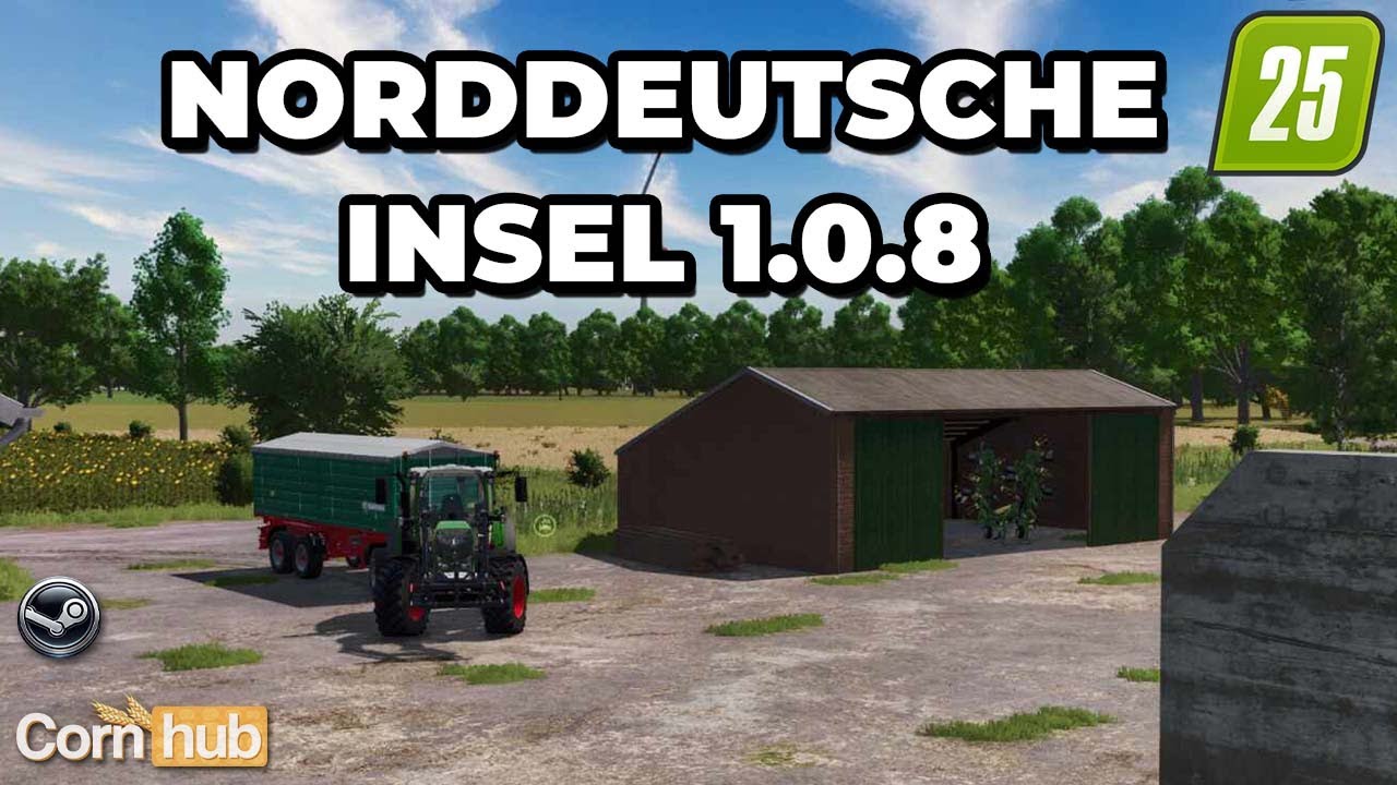 LS25 Maps - Norddeutsche Insel - LS25 Mapvorstellung - YouTube