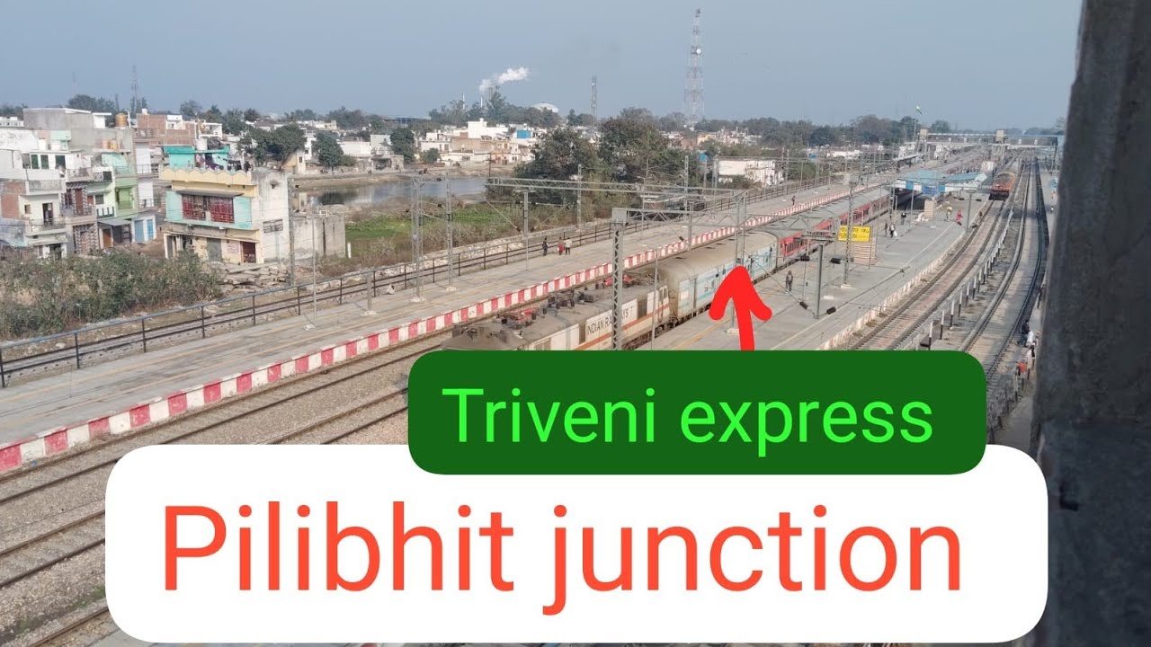 Pilibhit Junction || पीलीभीत जंक्शन पर चल रहा काम #pilibhit # ...