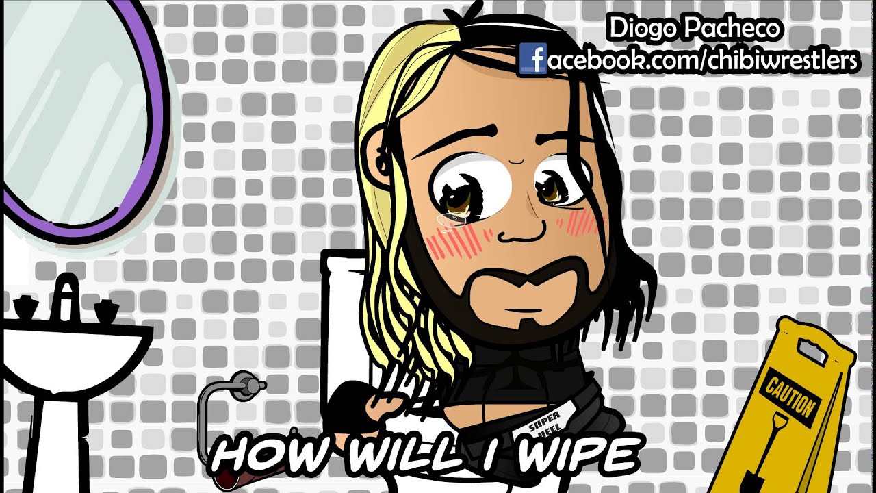 Chibi Wrestlers - HappyScary Dean Ambrose and Seth Rollins #10 (WWE ...