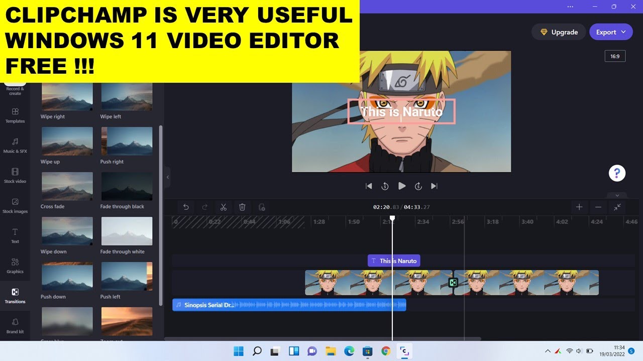ClipChamp Windows 11 Video Editor - Very Useful - YouTube