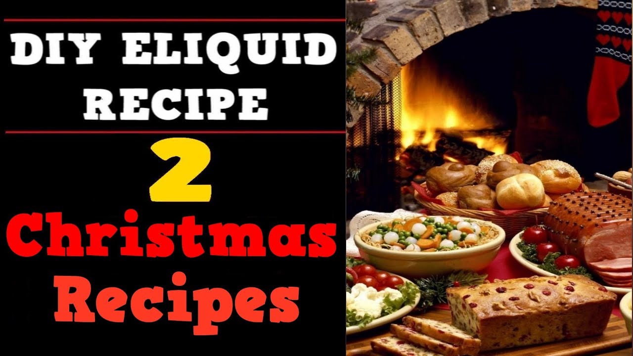 Christmas DIY Eliquids – Candy Cane & GingerBread Cookies [DIY e liquid ...