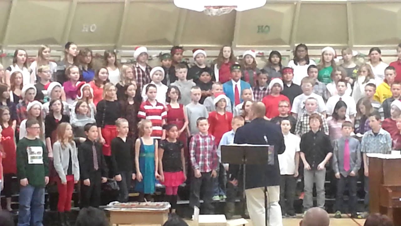 Hawthorne Middle School 6 grade Christmas Concert - YouTube