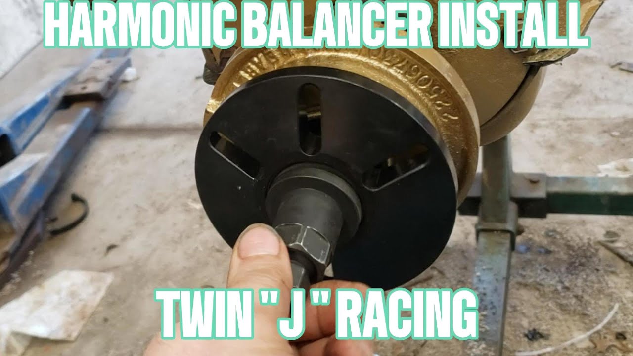 Harmonic Balancer Install - YouTube
