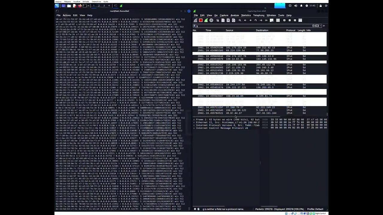 MAC FLOODING DEMONSTRATION - MACOFF - YouTube