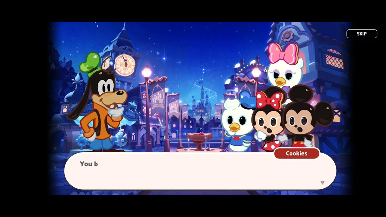 Photo with Disney Cookie: Mickey & Friends Story - Cookie Run: Kingdom ...