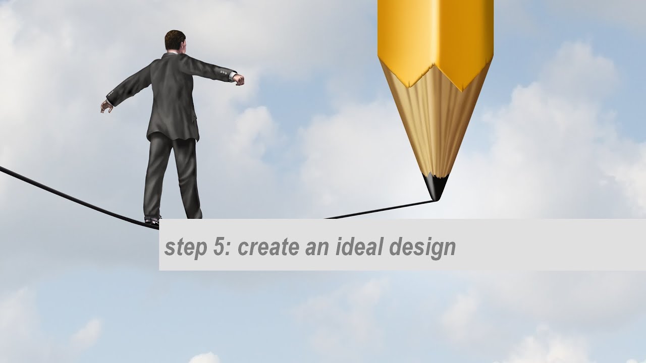 Steps in ideal redesign: Step 5 - Ideal design - YouTube