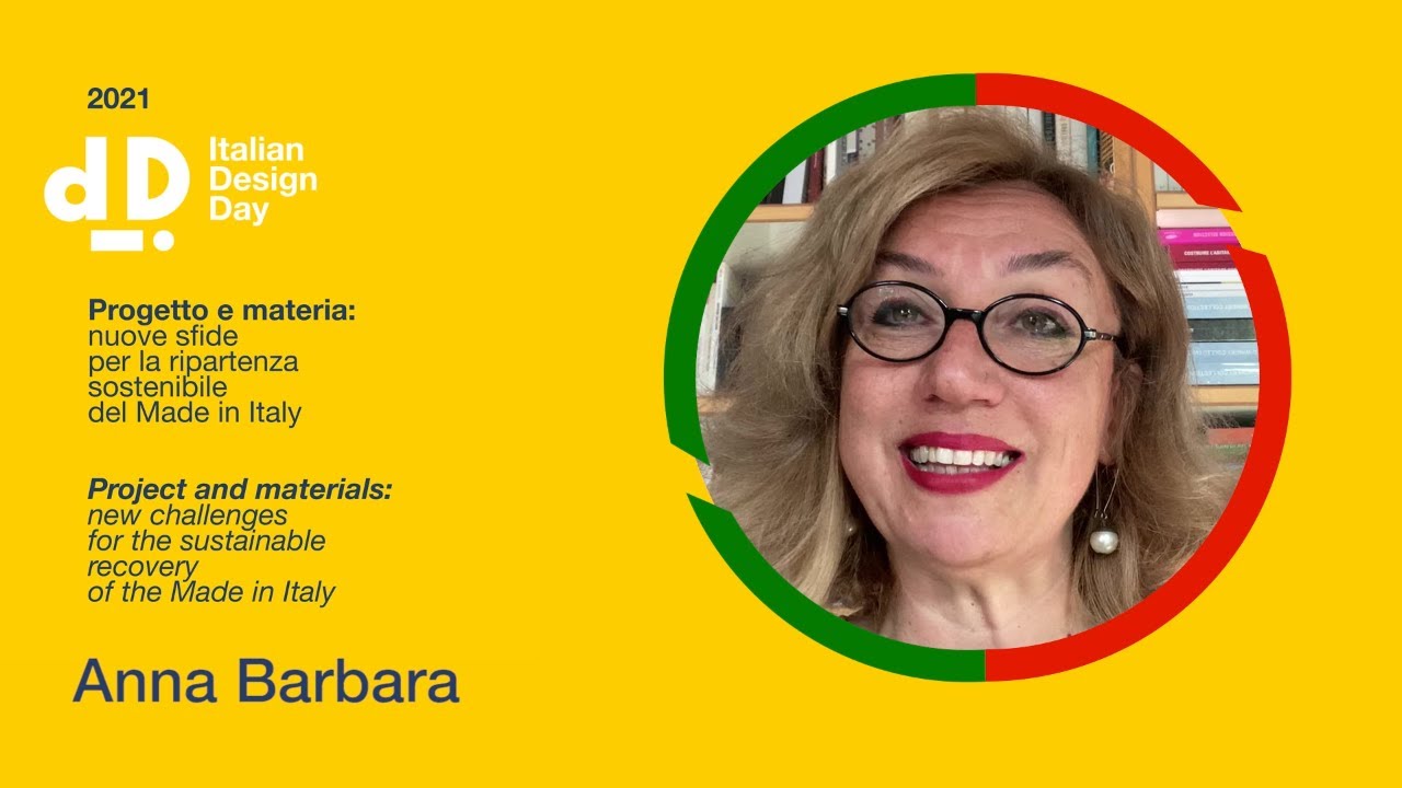 Anna Barbara - Italian Design Day 2021 - YouTube