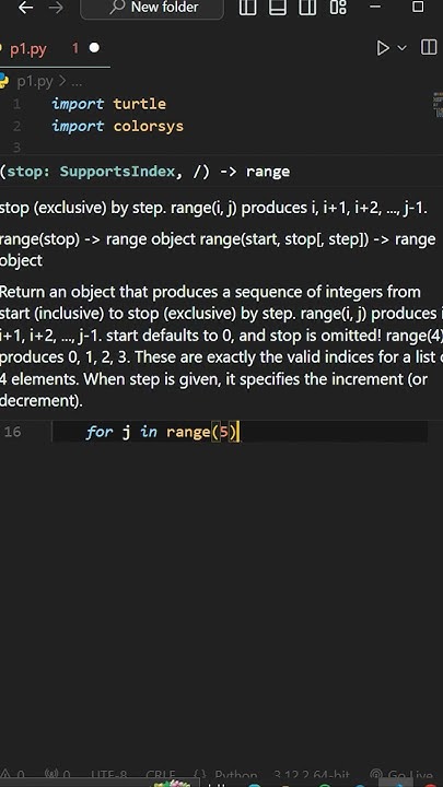 Using Python || Draw Abstract Design #pythondeveloper #pythonanimation #pythonlearning #shorts ...
