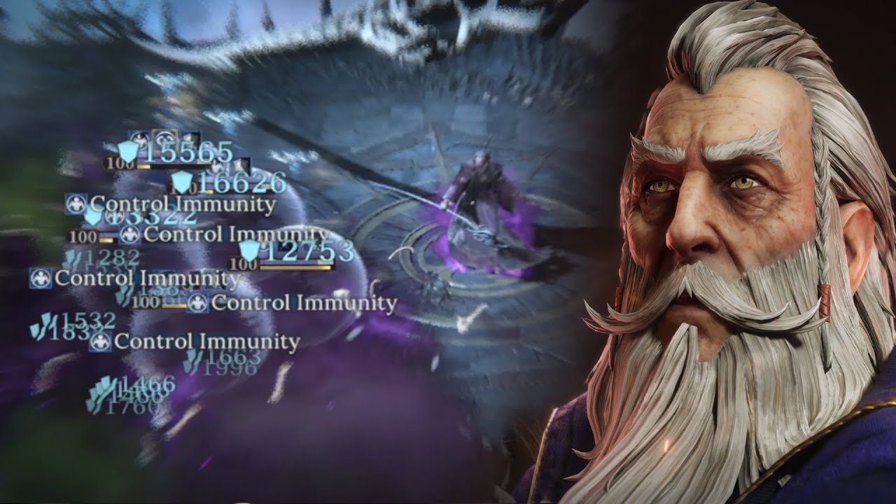 Elminster Aumar Combat Test Vs Sammaster 2 | Dragonheir Silent Gods ...