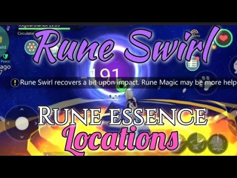 Rune essence / rune Swirl locations | utopia: origin - YouTube