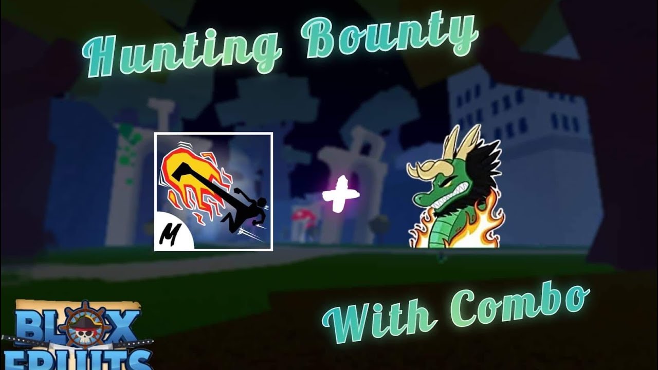 『Dragon + Death Step One Shot Combo』Bounty Hunting Montage | Blox ...