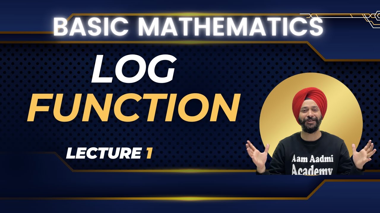 Basics Of Log Function Logarithmic Function Graphs Of Log Functions 0817