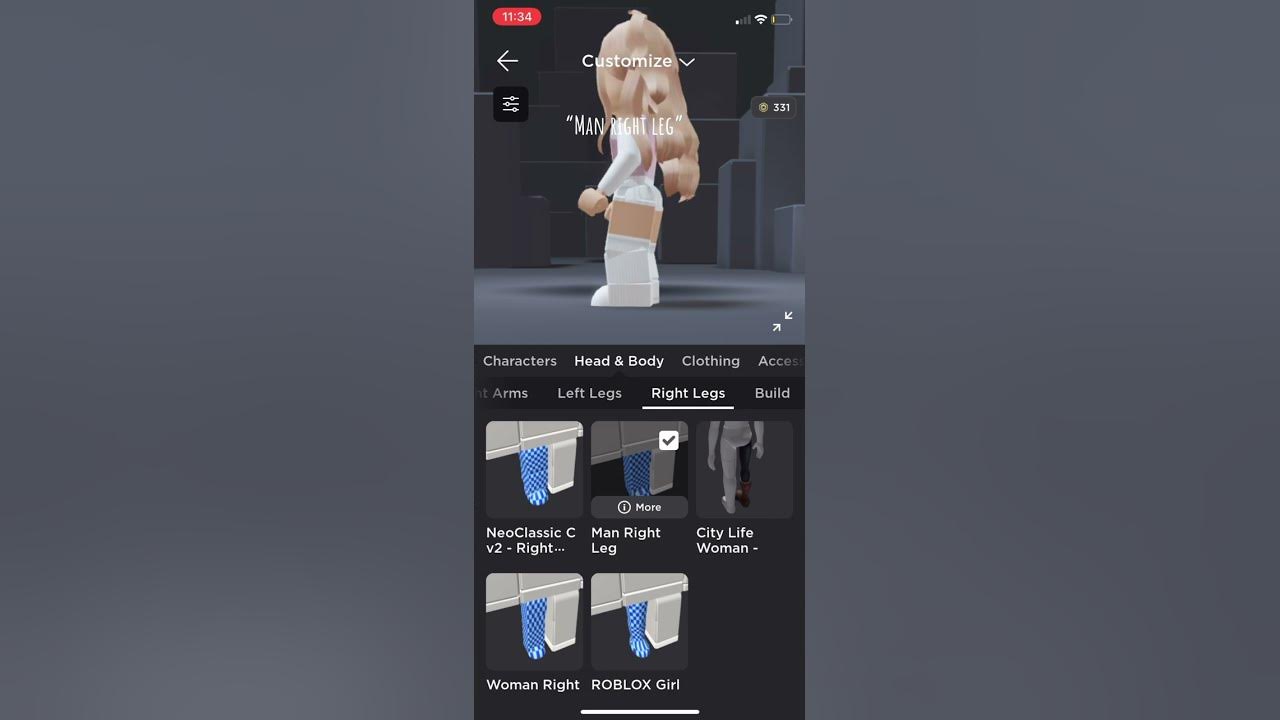 How To Make Roblox Thick Legs Youtube
