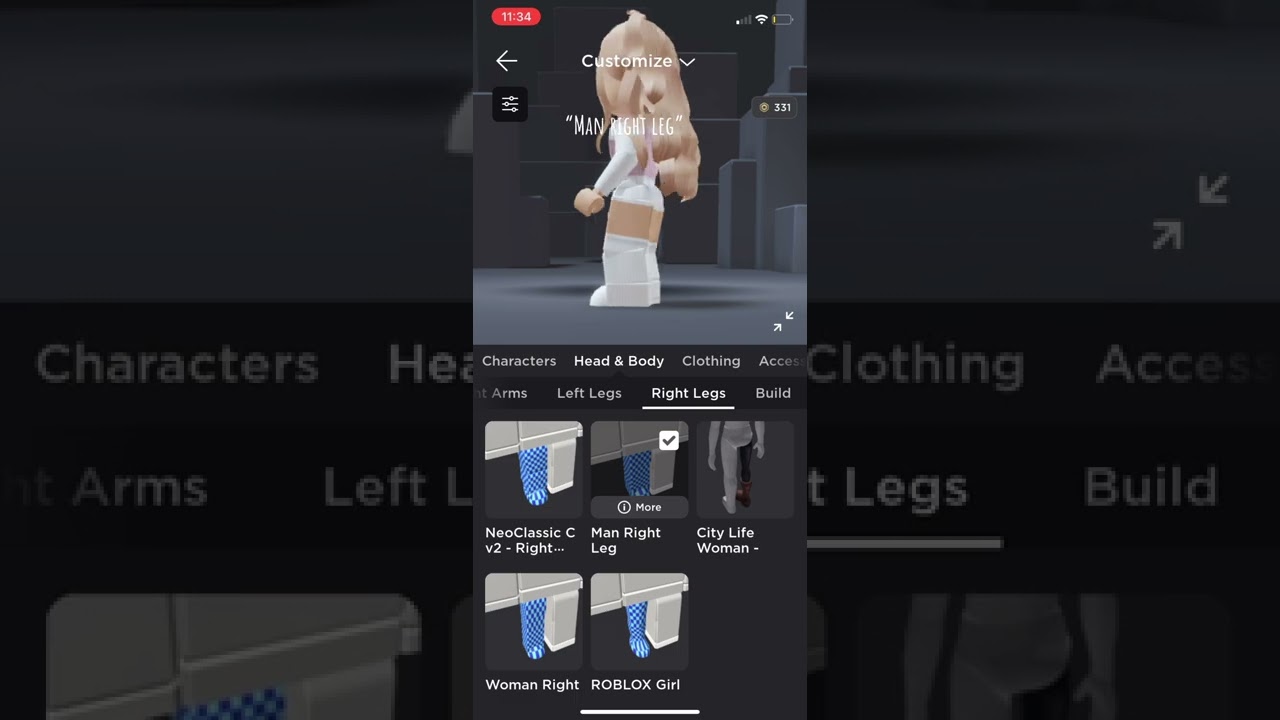 How To Make Roblox Thick Legs Youtube