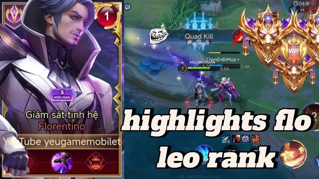 Tổng hợp highlight sử lí flo trong rank khiến team bạn bất lực 😵‍💫 ...