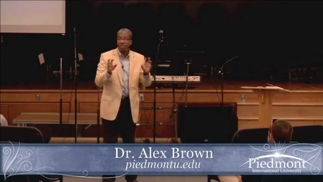 PIU Chapel, With Dr. Alex Brown - YouTube