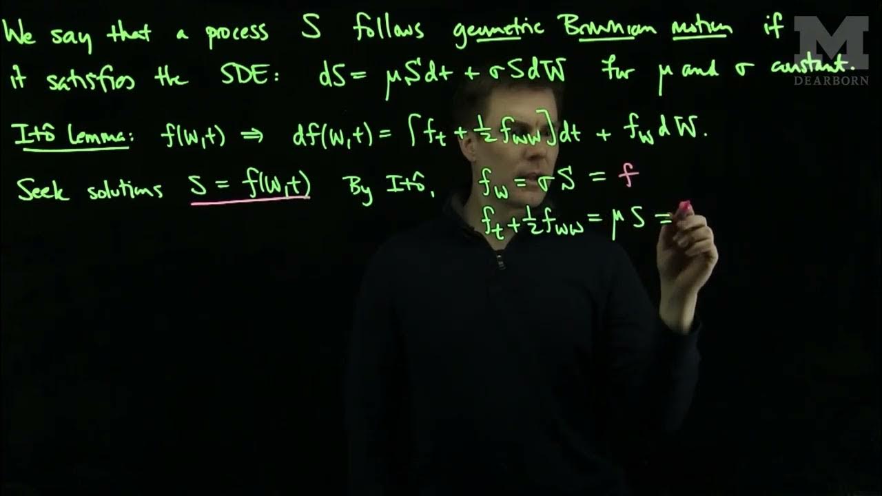 Geometric Brownian Motion - YouTube