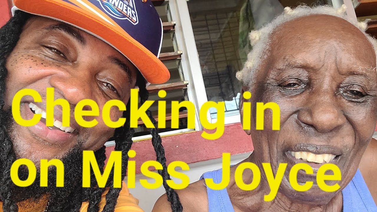 Ms. Joyce one of my favorite. losing her sight but still her mind is ...