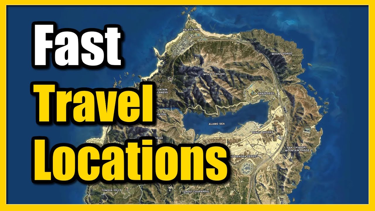 How to Fast Travel to a Different Location in GTA 5 Online (Change ...