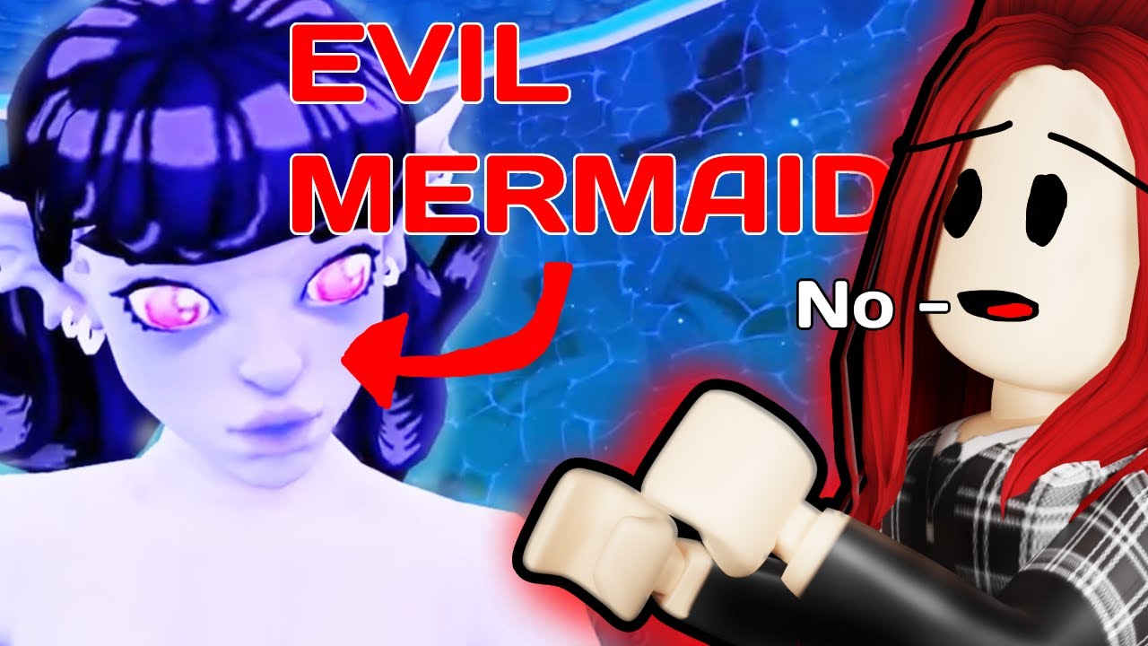 I Have To FIGHT The EVIL MERMAID?!? | Roblox - SAVE LITTLE MERMAID ...